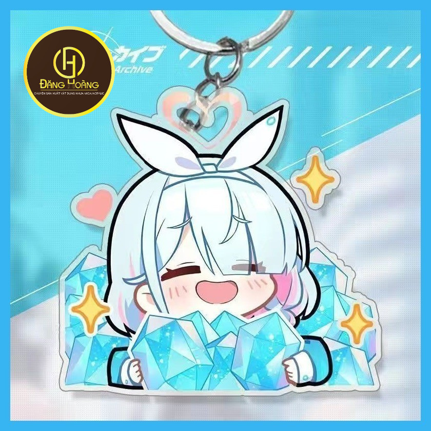 Móc Khóa Keychain Blue Archive Acrylic Takanashi Hoshino Sunaokami ...