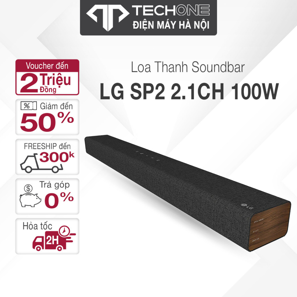 Loa thanh LG Soundbar SP2 2.1CH 100W - Hàng chính hãng bảo hành 12 tháng | Shopee Việt Nam