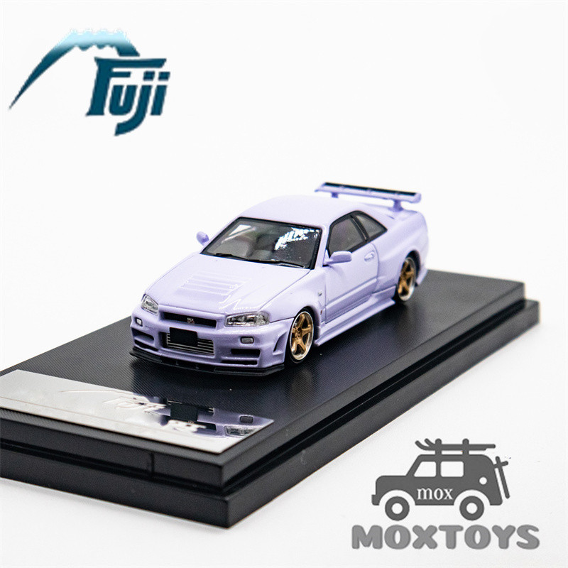 Fuji 1: 64 Skyline GT-R R34 Nismo Z-Tune Light Lavender limited499 Xe mô hình Diecast | Shopee ...