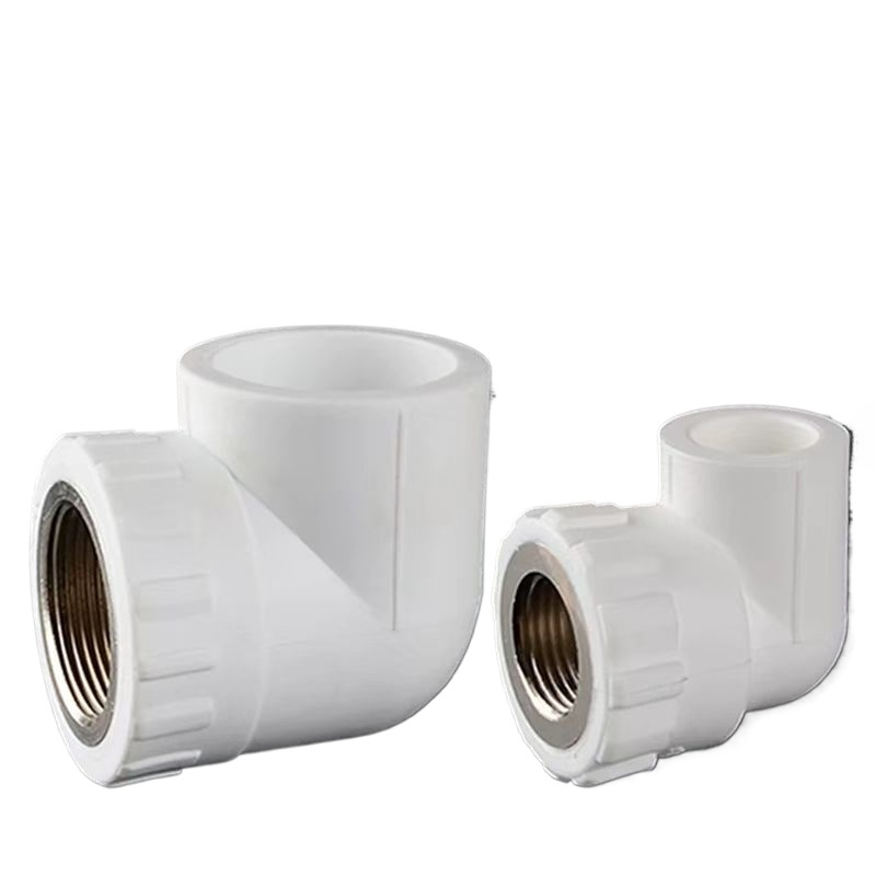 [Xny] Ppr Khuỷu tay dây bên trong 20 25 32 40 50 63 Giảm tốc ống nước nóng chảy Chủ đề bên trong ...