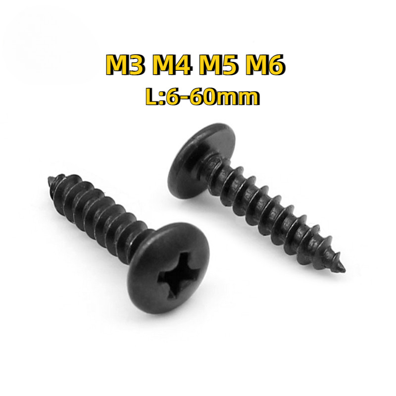 [Svn1] Ốc Vít Đầu Tròn đầu dù PAKE Bằng INOX 304 đen M3 / M4 / M5 / M6 | Shopee Việt Nam