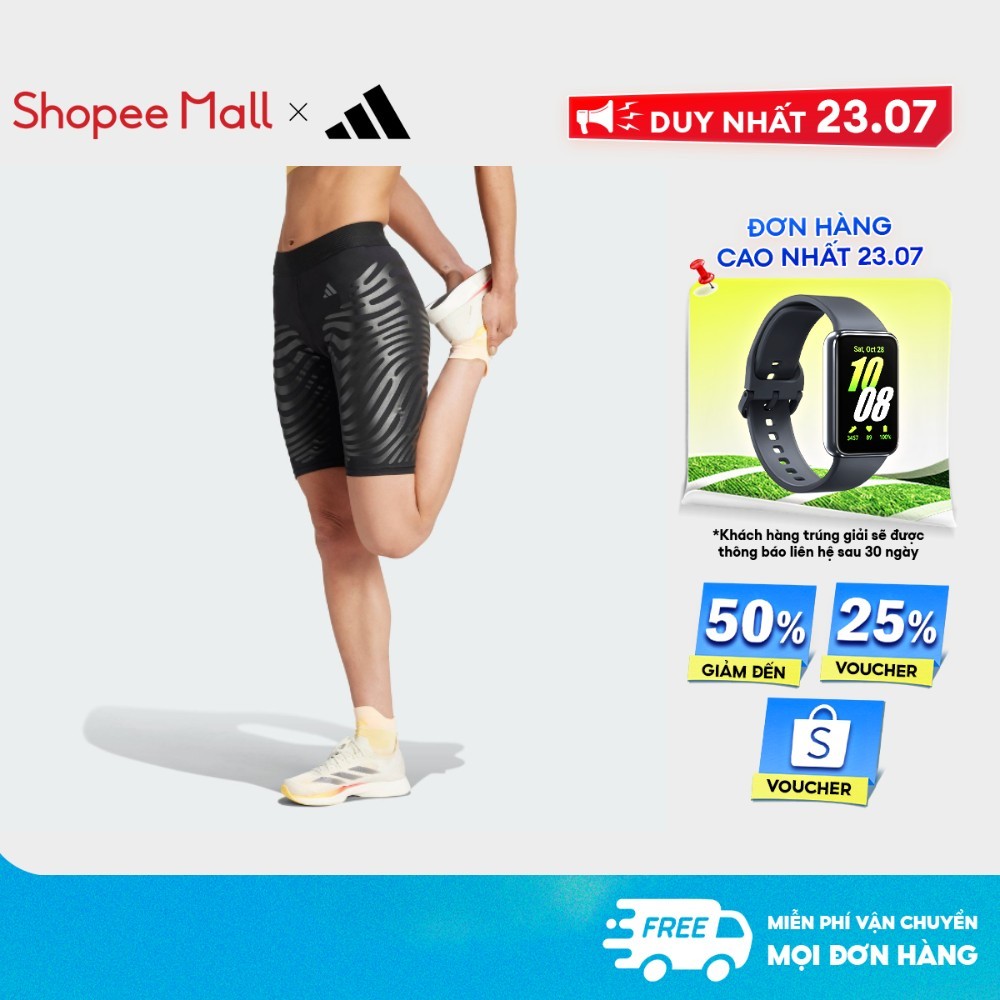 adidas Running Adizero Control Running Short Leggings Women Black ...