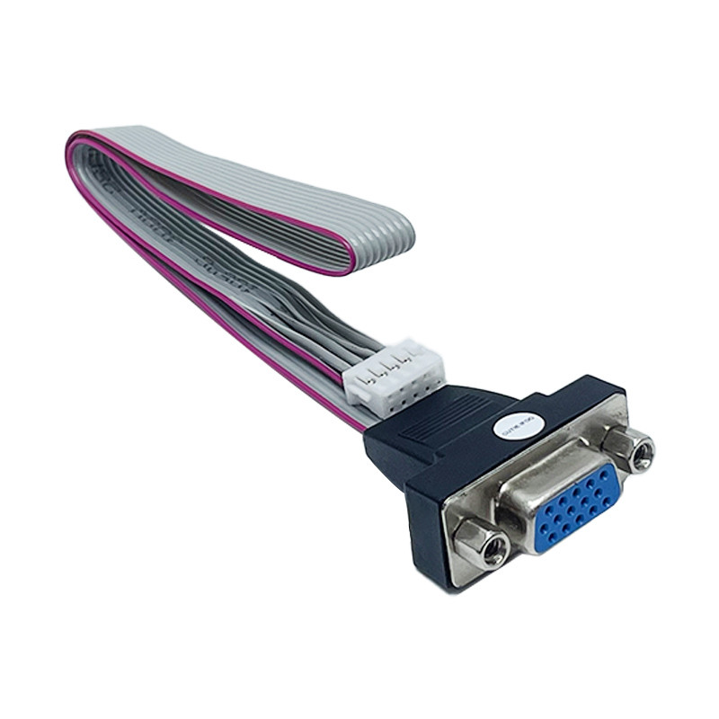 10pin Đến 15p Nữ VGA Giao Diện Adapter Flat Ribbon Cable 30cm Cho ...