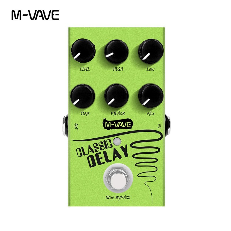M-vave Classic trì hoãn Bàn đạp đàn Guitar Phong cách lười biếng 600ms ...
