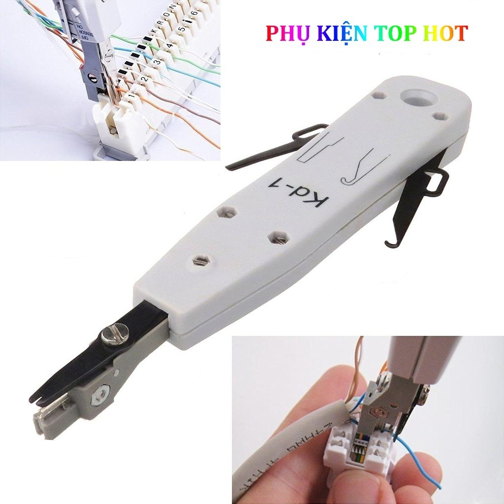 Dao Nhấn Dây Cáp Mạng KD-1 Cao Cấp ,Tool nhấn mạng KD-01 | Shopee Việt Nam