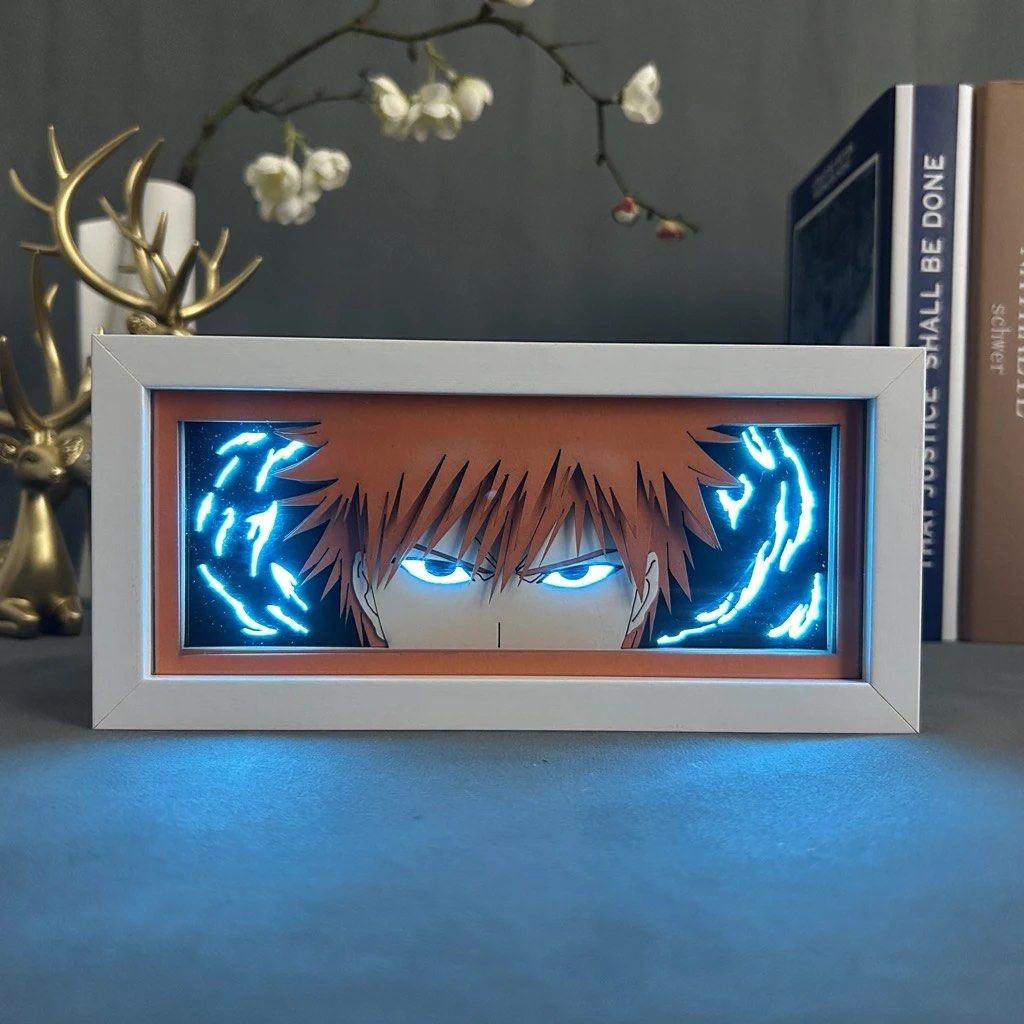 [Bleach] Hộp đèn led 3D Manga nhân vật Ichigo | Shopee Việt Nam