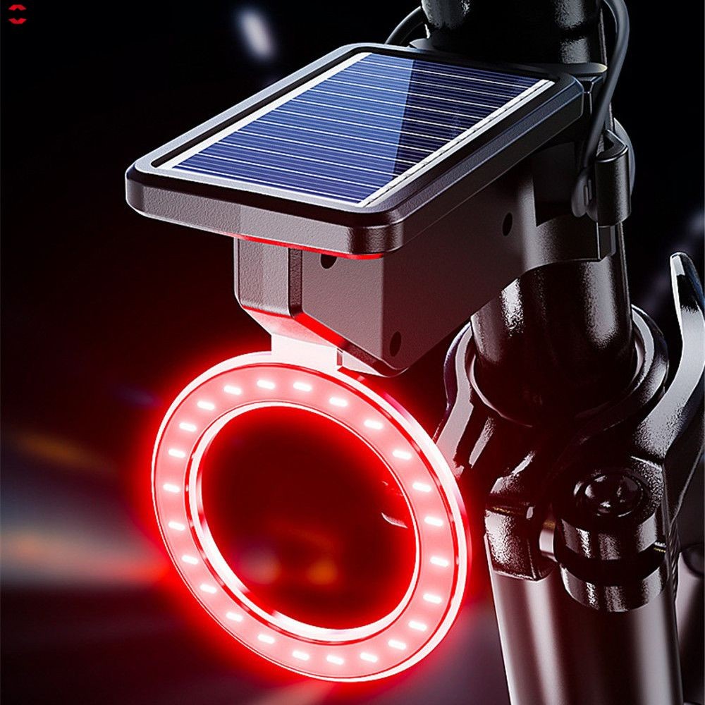 Bicycle Heart-shaped Tail Light Night Riding Safety Indicator Mountain ...