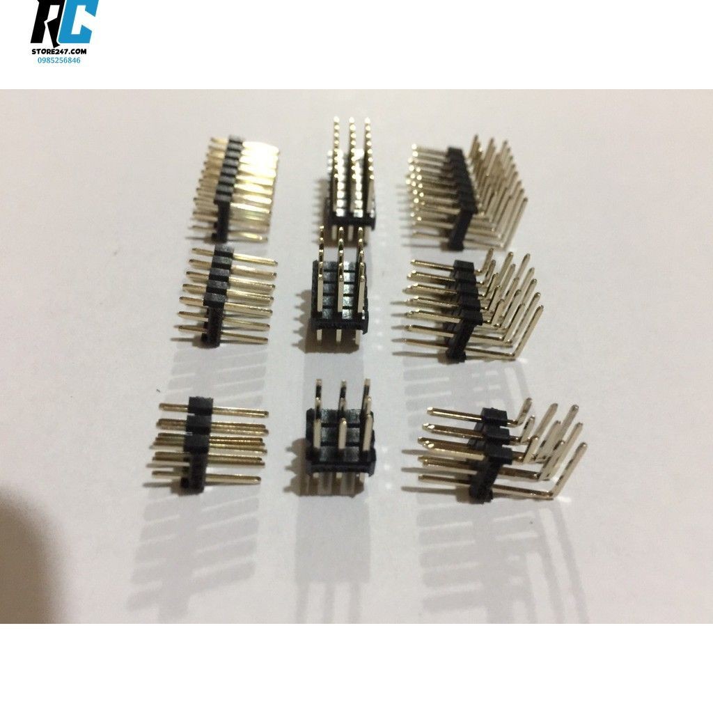 Pins 3 row 2.54mm dùng cho các mạch cc3d, F3, F4 ... | Shopee Việt Nam