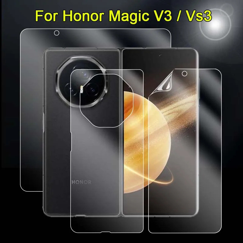 Phim TPU Mềm Trước / Sau Cho Honor Magic V3 Vs3 V2 Vs2 Siêu Trong Suốt Chống Trầy Xước Bảo Vệ ...