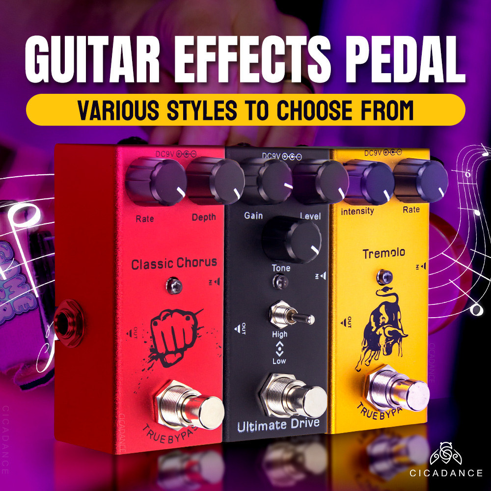 bàn đạp guitar Pedal Đàn Guitar Điện Overdrive / Chorus / Distortion ...