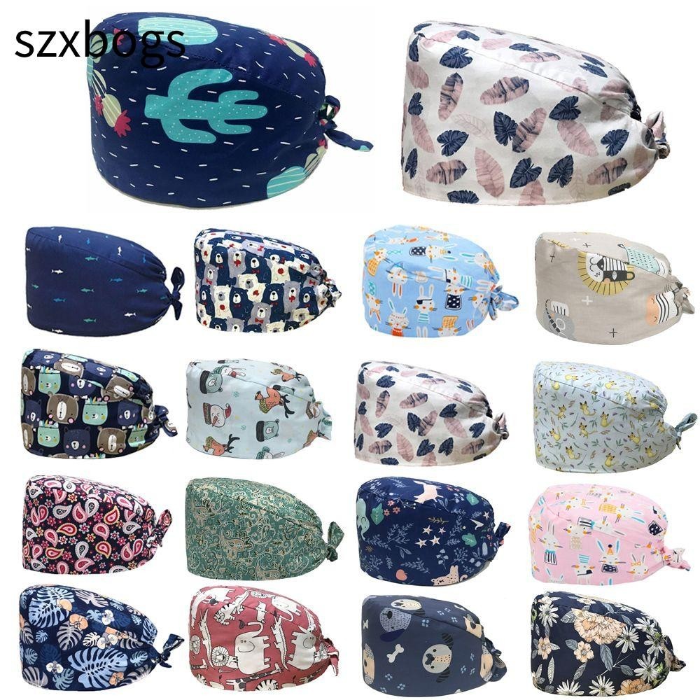 szxbogs 25 Kiểu Phẫu Thuật Chà Mũ HeadCover Nam Nữ Tròn Mũ Bouffant ...