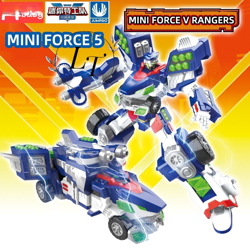 Mini Force V Rangers Đồ Chơi Robot Biến Hình Mini Force V Rangers Chính ...