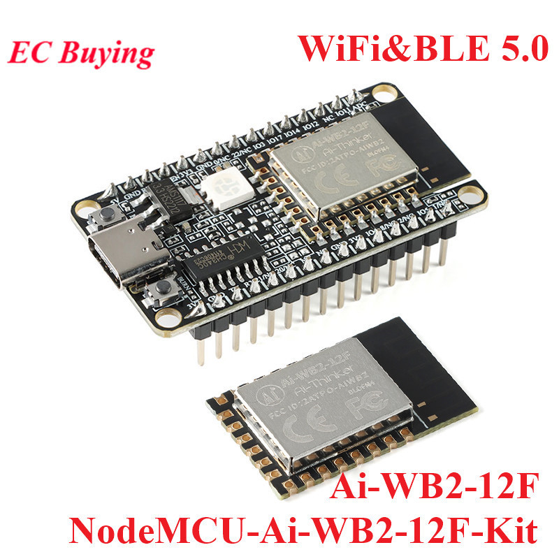 Ai-wb2-12f NodeMCU-Ai-WB2-12F-Kit Ai-WB2 2.4G WiFi + Bluetooth tương ...
