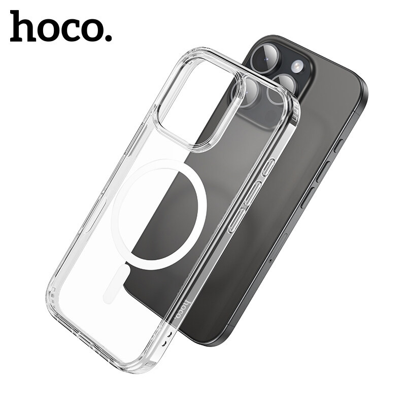 HOCO [Dành cho Iphone16] Ốp điện thoại di động trong suốt Magsafe chính hãng 100% cho IPhone 16 ...