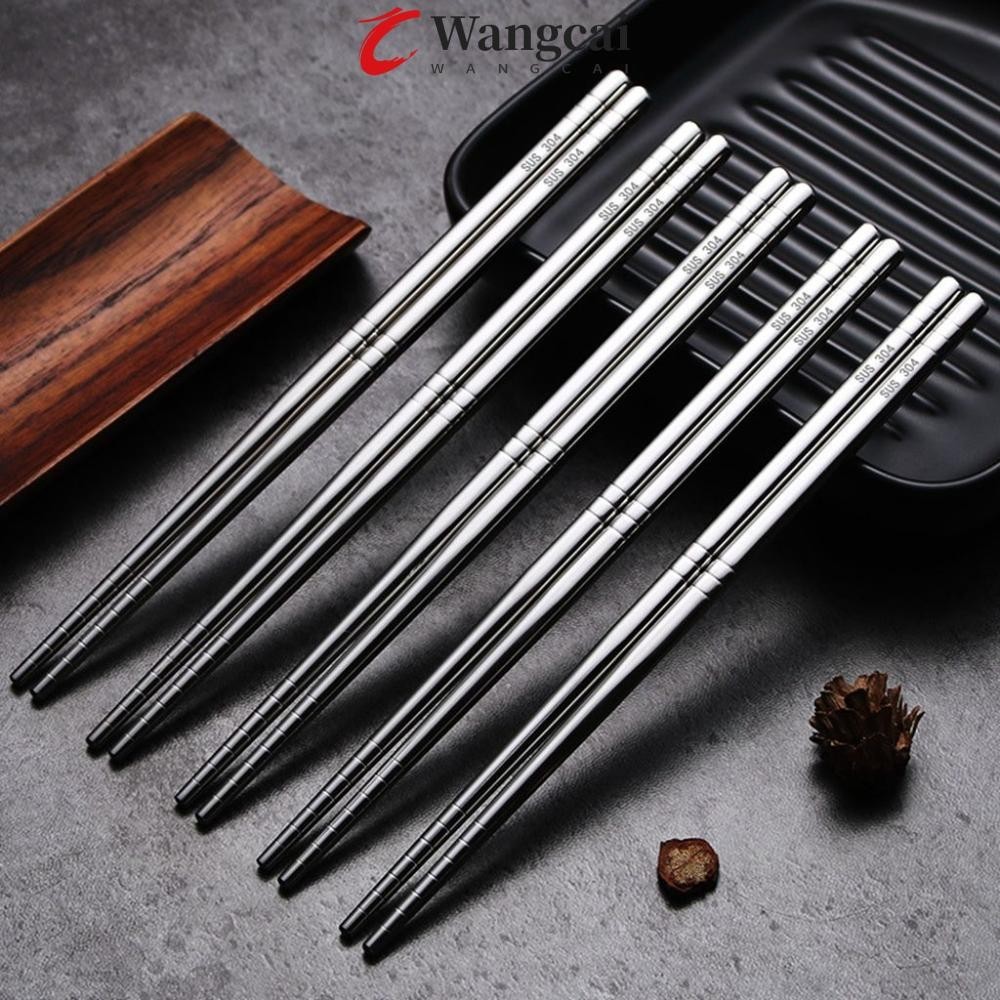 Wangcai Đũa Inox 304 Chống Trượt 19 / 23Cm Tiện Dụng Cho Nhà Bếp ...