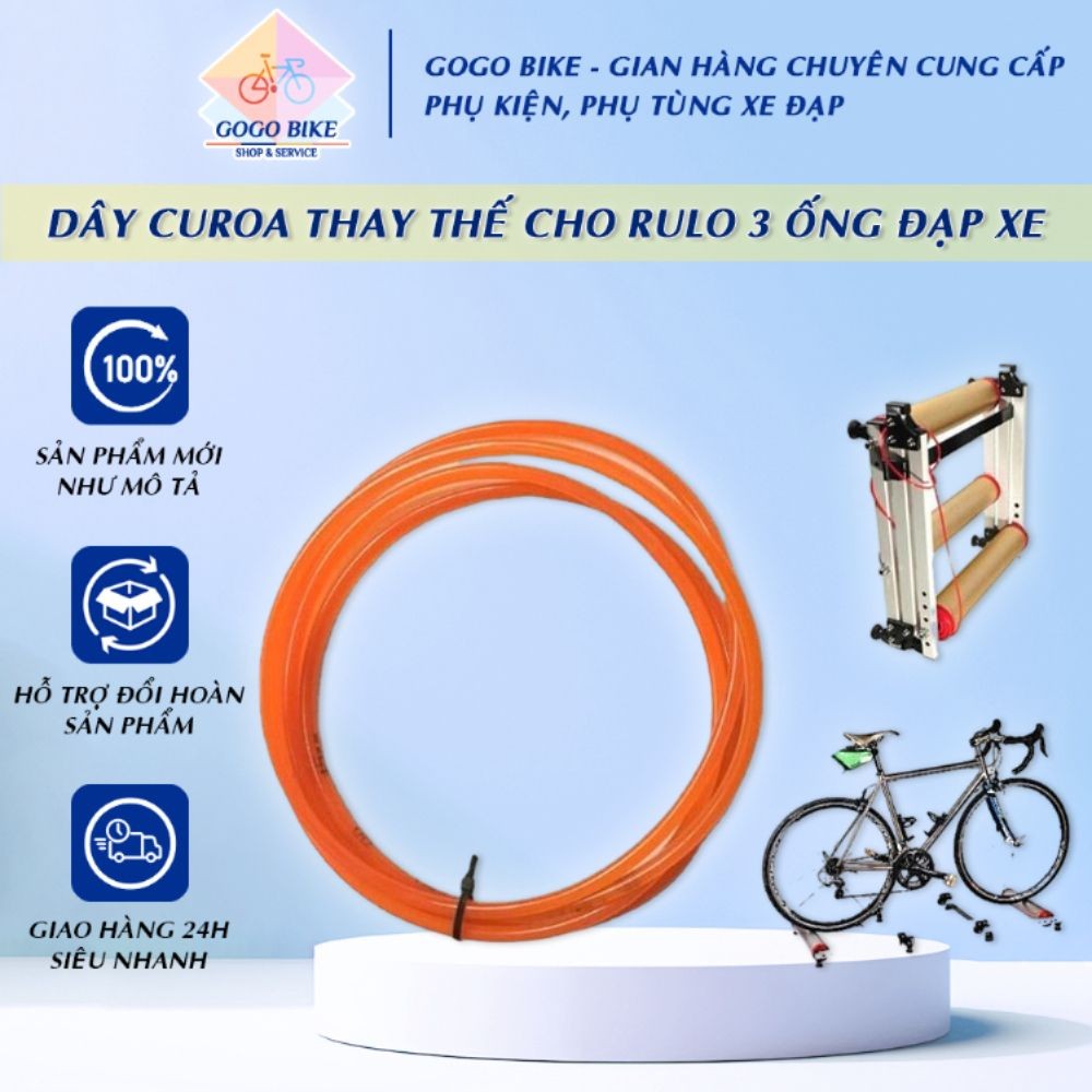 [GoGo Bike] Dây Curoa thay thế cho Rulo 3 ống đạp xe trong nhà | Shopee ...