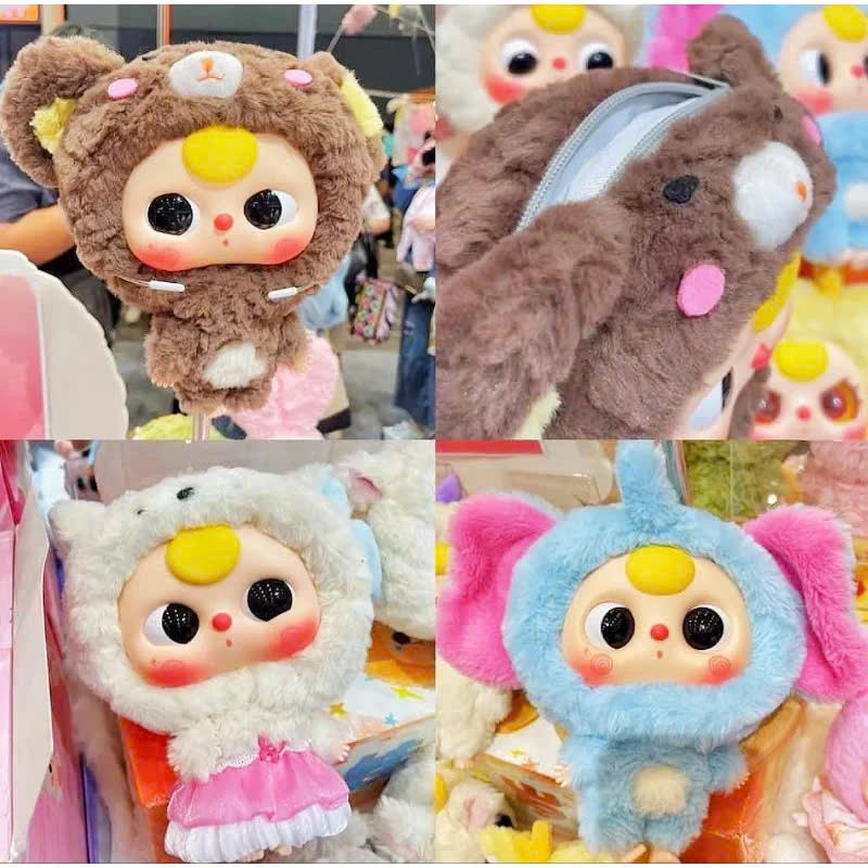 Baby three bé đầu to-Baby Three Big Head Zipper (ĐỌC KỸ MÔ TẢ) | Shopee ...