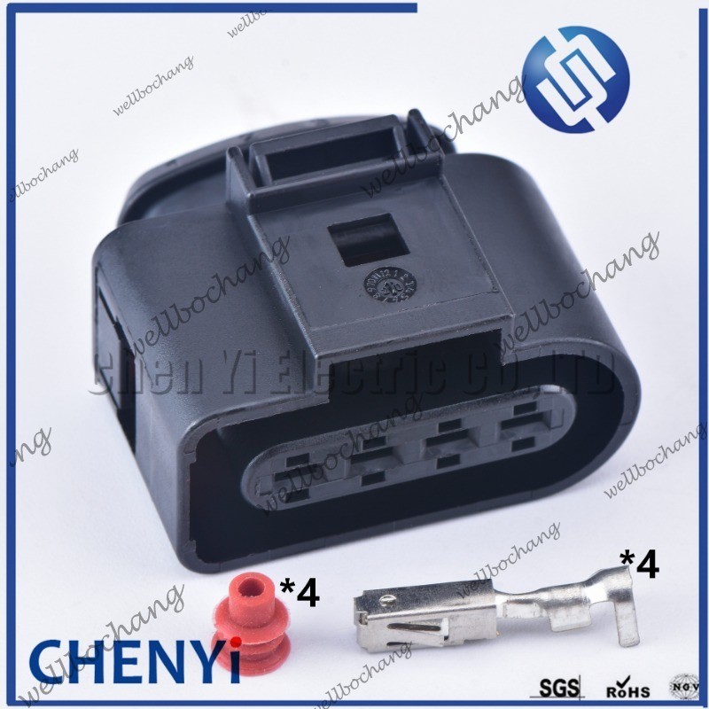 1 Bộ 4 Pin (nữ) Đầu nối chống nước ô tô Cuộn dây đánh lửa Dây nịt cắm ...