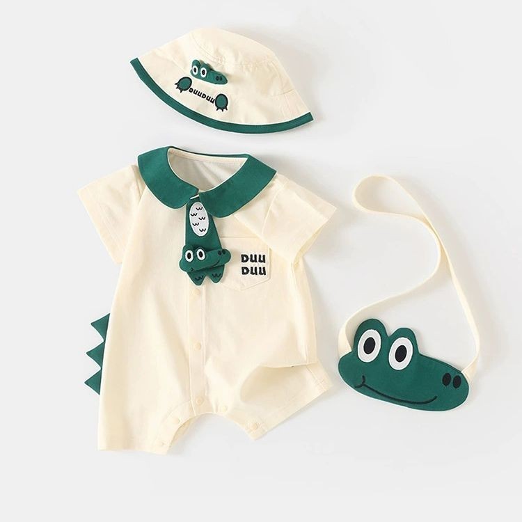 [Body + túi +mũ] Bodysuit body đùi cho bé trai bé gái sơ sinh tới 12 ...