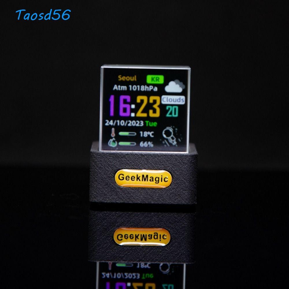 Taos GeekMagic GIFTV Trạm thời tiết thông minh, với GIF Hoạt hình Album ...