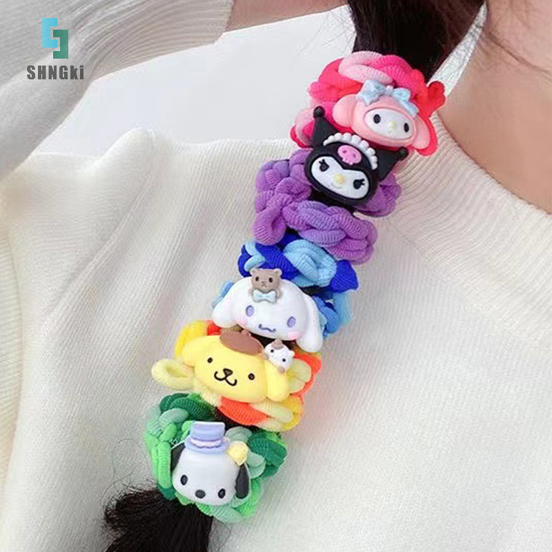[Shngki] Sanrio Klein Blue Band Hair Loop Bracelet Tie Couple Best ...