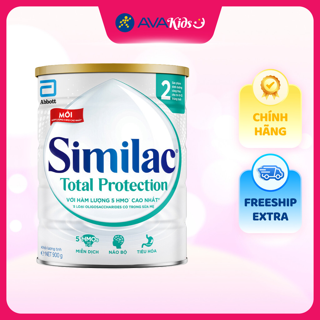 Sữa bột Similac Total Protection số 2 900g (6 - 12 tháng) - Hàng chính ...