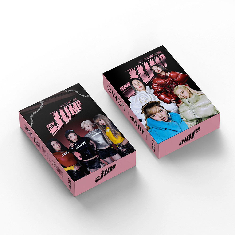 55 Chiếc BP Hạn chót JUMP Lomo Cards ROSE MESSY Jennie Ruby Lisa Alter ...