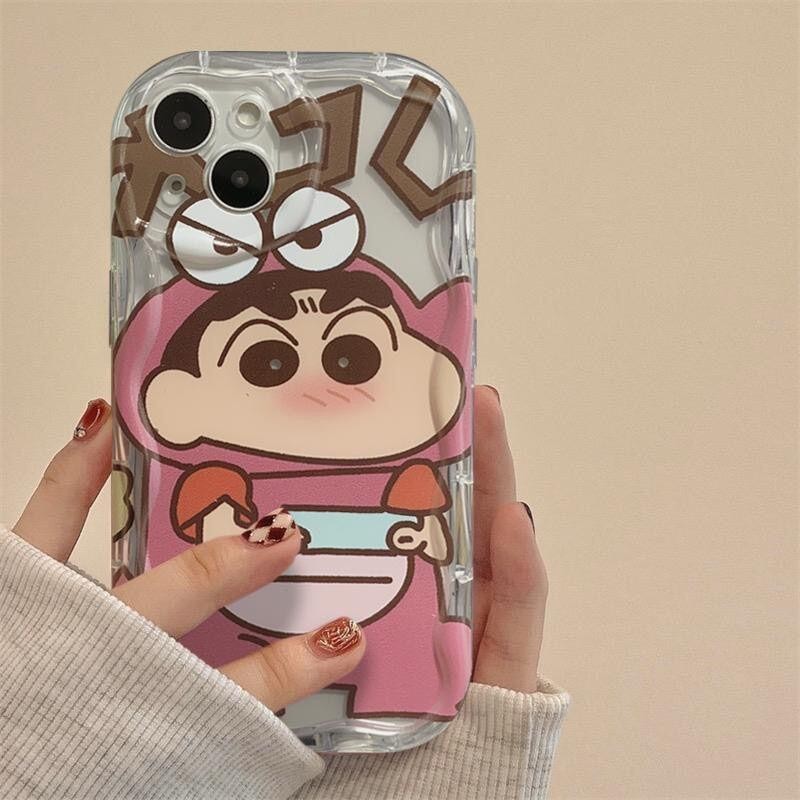 Ốp điện thoại hình khủng long hoạt hình Crayon Xiaoxin iPhone 15 Pro ...