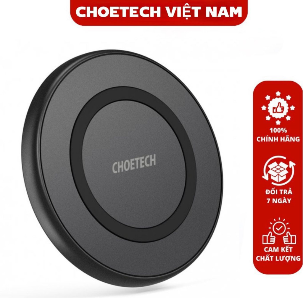Đế sạc nhanh không dây Choetech T526 công suất 10W (Hàng chính hãng ...