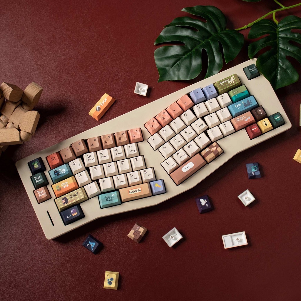 Magical Animals Keycaps PBT cherry / MOA Profile dày 1.7mm Bộ Keycaps ...