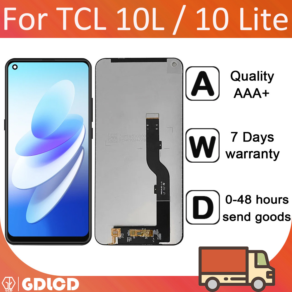 Dành Cho TCL 10L LCD TCL 10 Lite T770H T770B Màn Hình Hiển Thị LCD Bộ Số Hóa Cảm Ứng Lắp Ráp Phụ ...