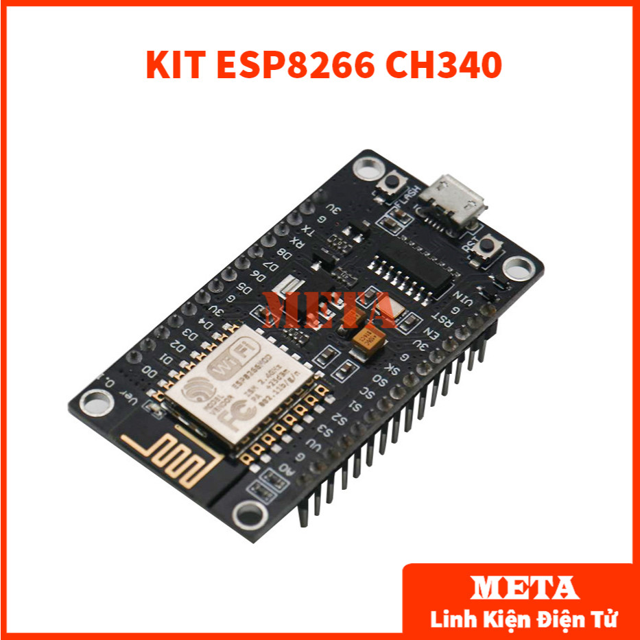 Mạch NodeMcu Lua WIFI V3 ESP8266 CH340 (Chưa Nạp Code) | Shopee Việt Nam