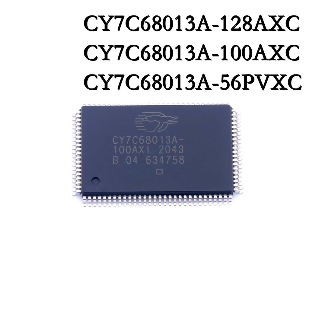 Cy7c68013a-128axc CY7C68013A-100AXC CY7C68013A-56PVC Linh kiện điện tử Cấu hình một cửa Đơn ...