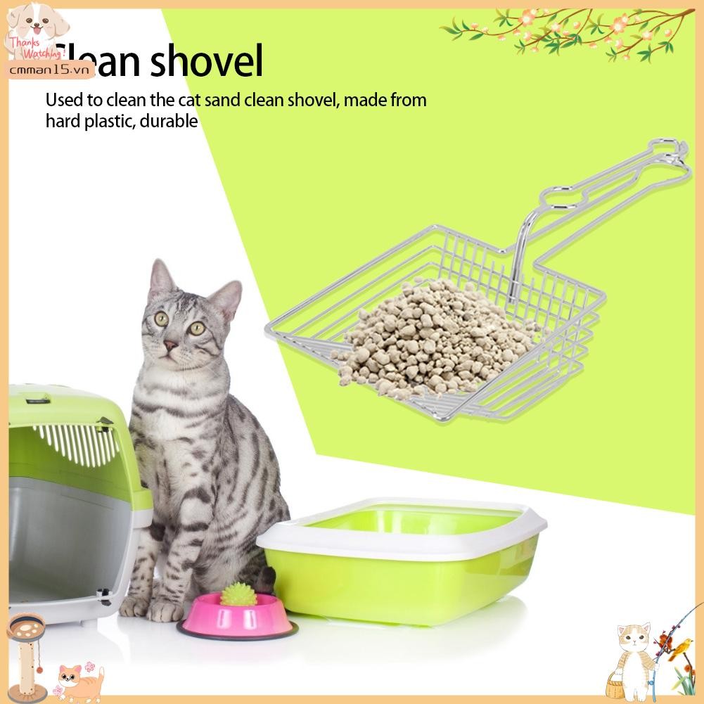Mrbunny Kim loại Cat Litter Scoop Scooper Poop Pet Sand Xẻng Dụng cụ ...