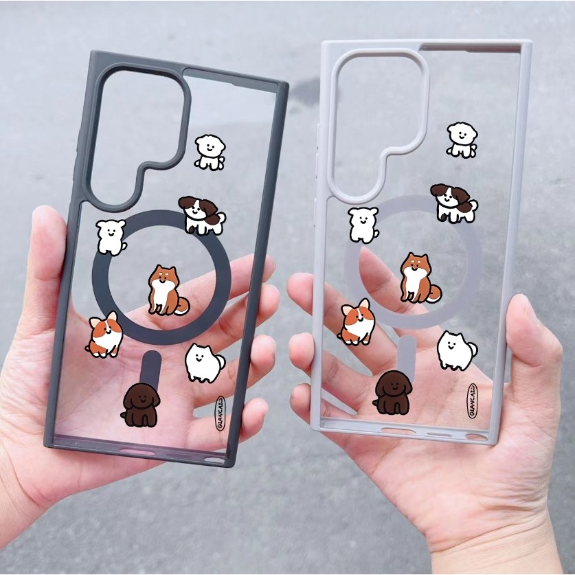 Ốp điện thoại hình chú chó con dễ thương cho Samsung s22 s22plus ultra ...