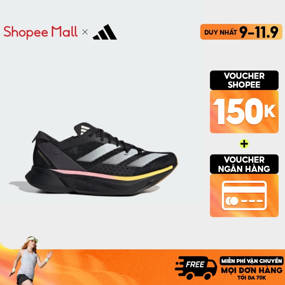 [9.9 - VOUCHER 150K]adidas Chạy GIÀY ADIZERO ADIOS PRO 3 M Unisex Đen ...