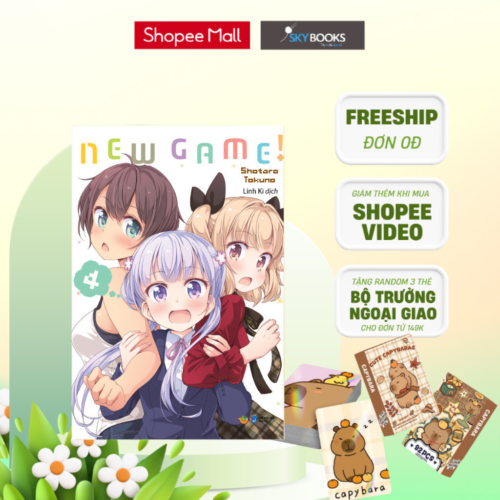 Sách - New Game (Tập 4) | Shopee Việt Nam