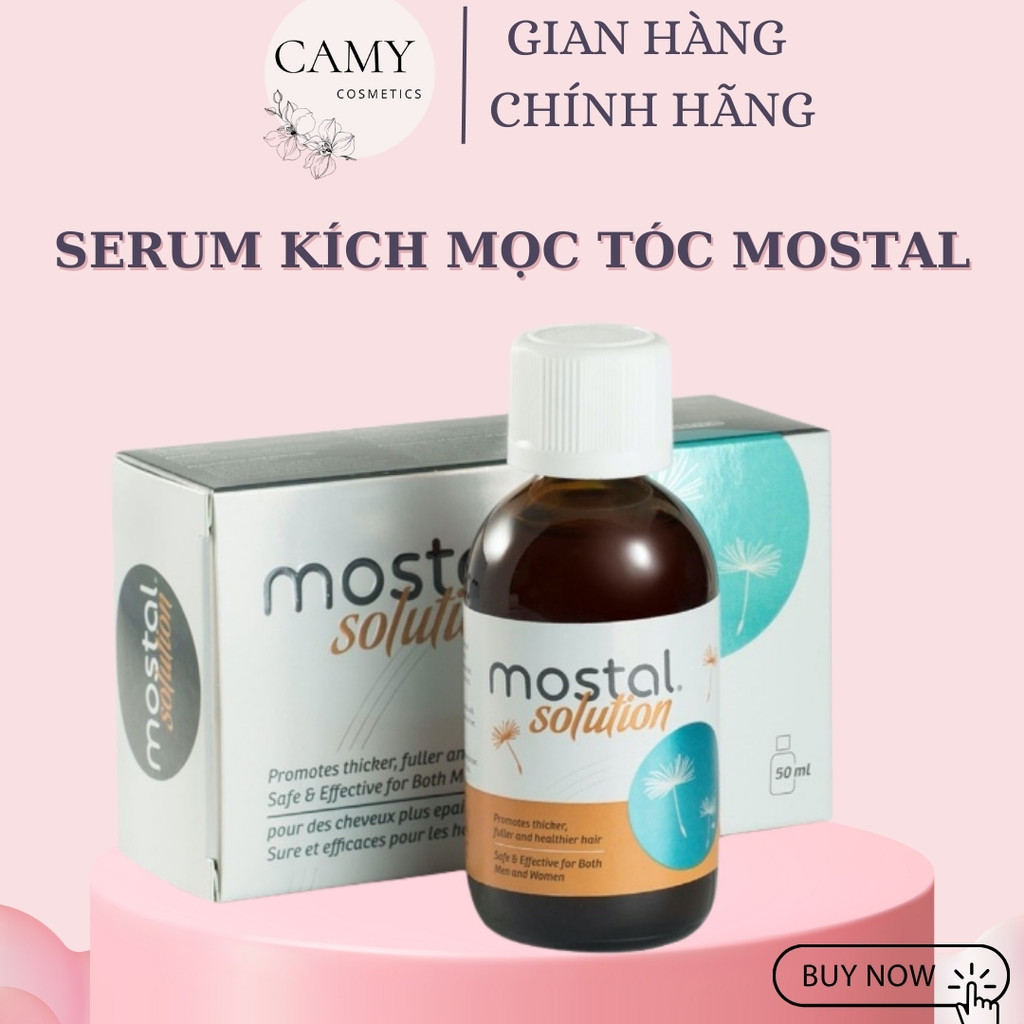 Serum Kích Mọc Tóc Mostal Solution 50ml | Shopee Việt Nam