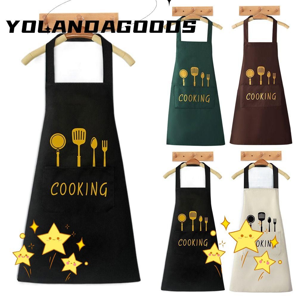 Tạp dề YOLA, Smock nhà bếp chống thấm nước không tay, PVC chống dầu ...