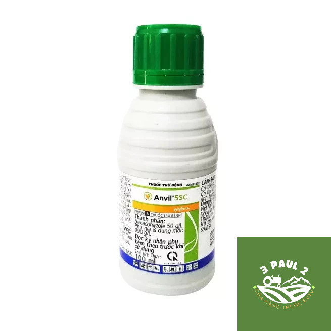 Thuốc trừ bệnh Anvil 5SC chính hãng Syngenta (Thuỵ Sỹ) - Chai 100ml_Đặc ...
