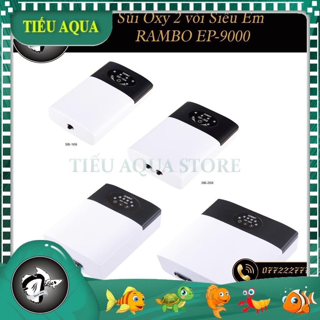 Máy sủi khí oxy Tích ĐIện SOBO SB-368 SB-568 cho hồ cá cảnh | Shopee ...
