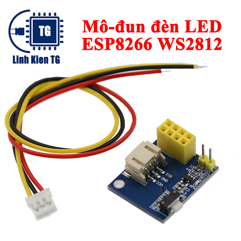 Mô Đun Điều Khiển Đèn LED ESP8266 ESP-01 ESP-01S WS2812 RGB Chất Lượng ...