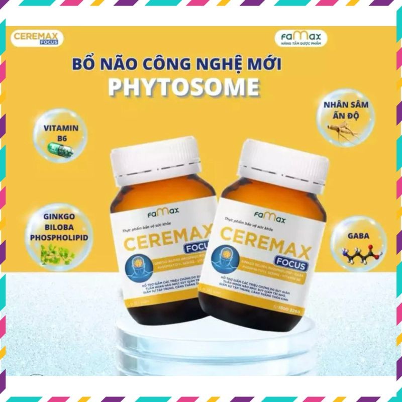 Viên Uống Ceremax Pocus Bổ Não - QUEENSHOP68 | Shopee Việt Nam