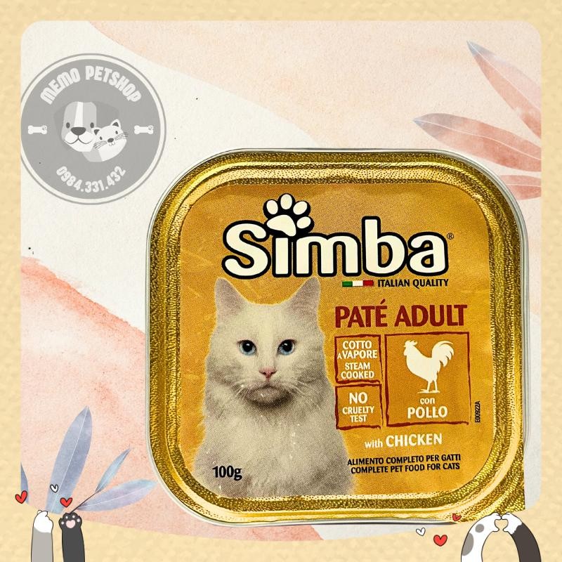 Pate mèo Simba - vị Gà Sao và Vịt - 415 gam | Shopee Việt Nam