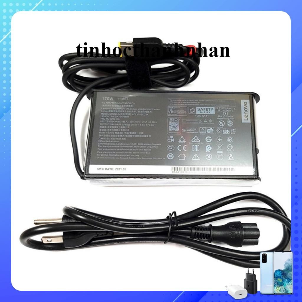 Sạc Lenovo 300W 230W 170W 20V 11.5A 8.5A USB cho Lenovo Legion 5 Y7000P ...