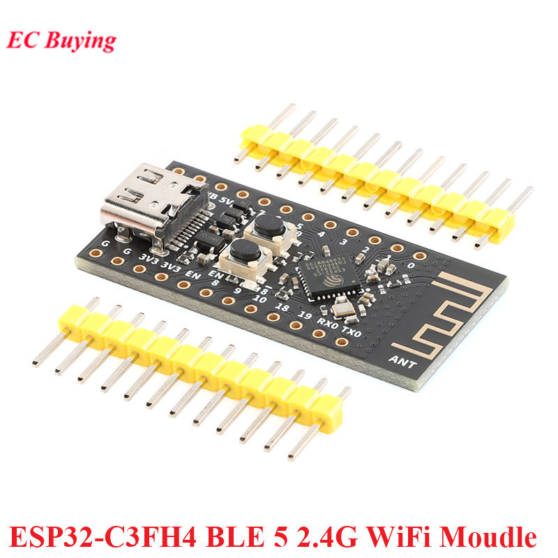 Esp32-c3fh4 ESP32C3 Ble 5.0 Mô-đun bảng phát triển không dây WiFi RISC-V Core 2.4GHz 4MB Flash ...