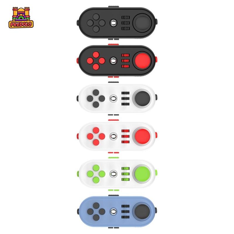 Predolo Fidget Đồ chơi cảm giác, Fidget Game Pad, Fidgets Bộ điều khiển Pad Đồ chơi tập trung ...