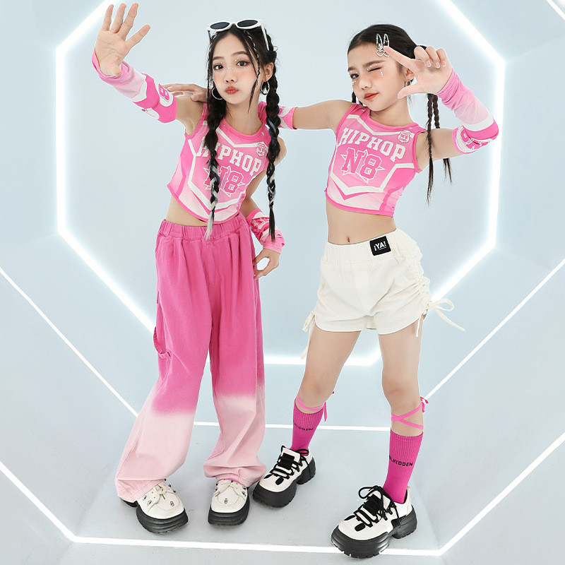 3-14 Tuổi Đồ Nhảy Cho Bé Gái Bộ Hiphop Áo Croptop Cho Đồ Nhảy Hiphop ...
