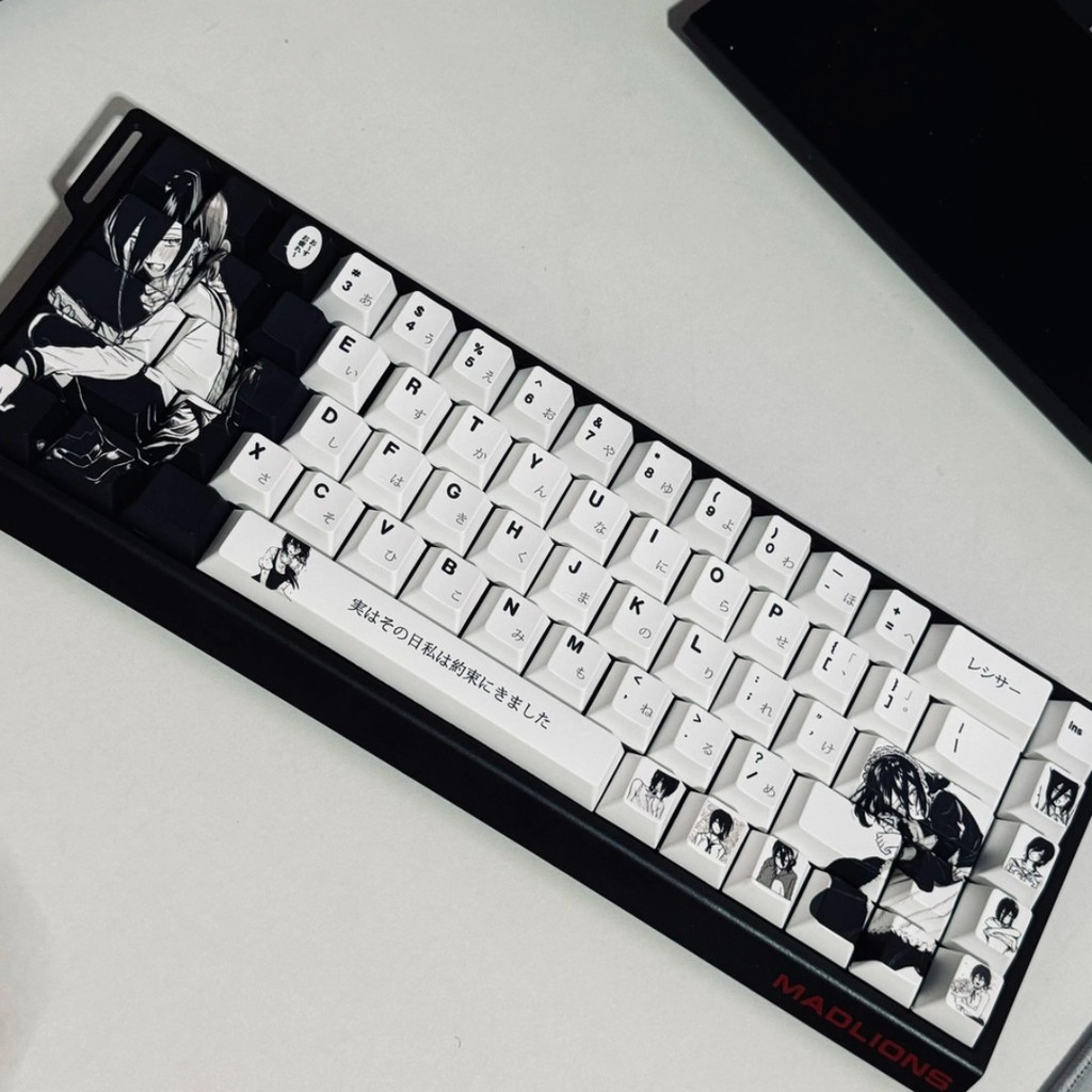Chainsaw Man Reze Keycap Cherry Profile 100 Phím PBT Năm Mặt Nhuộm ...