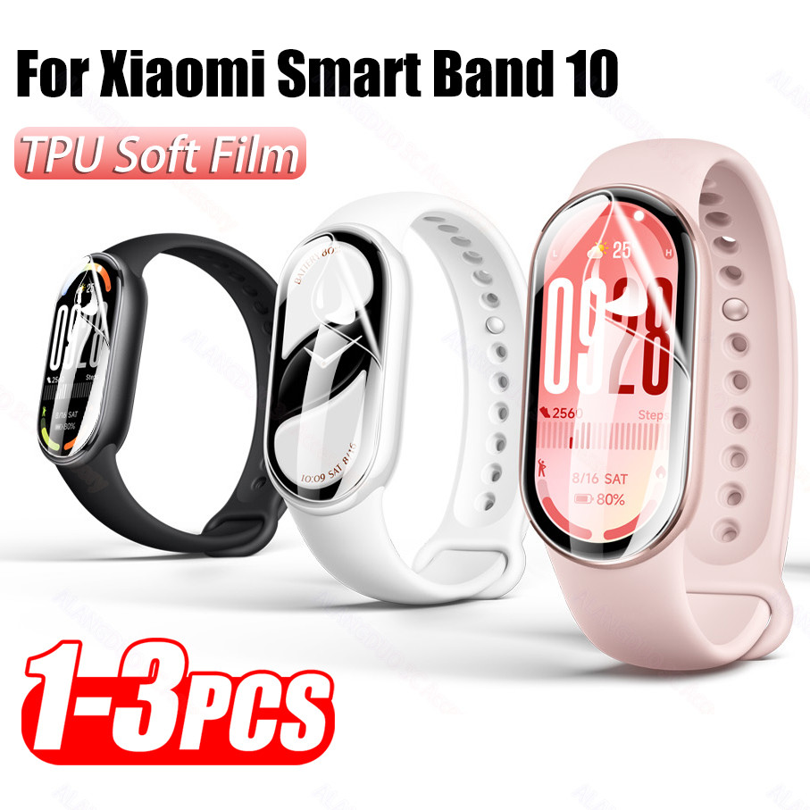 1-3 Chiếc Hydrogel Phim Cho Xiaomi Mi Smart Band 10 9 87 6 5 Bảo Vệ Màn ...